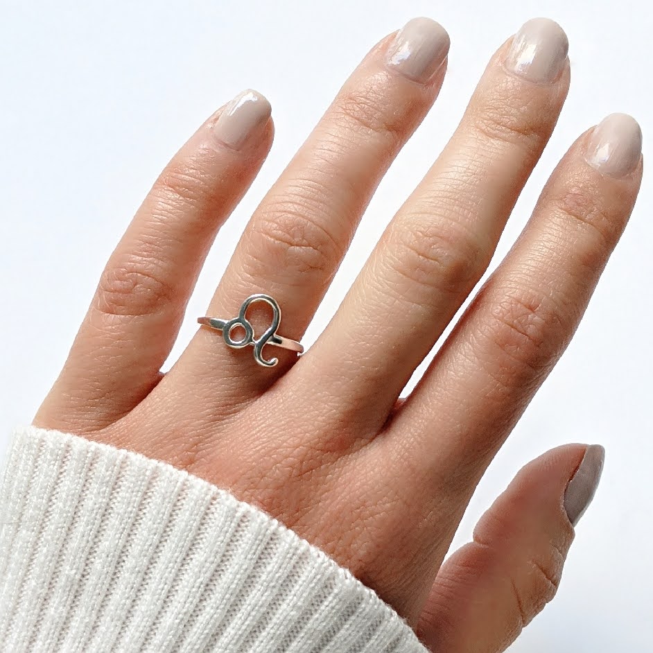 Anillo Leo Plata 925 - Joyas GABENA - Cuotas sin interés