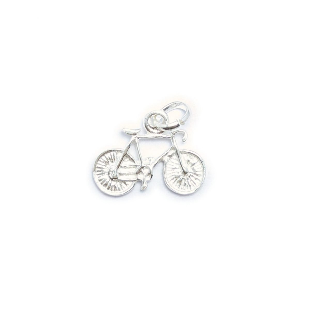 Dije Bicicleta 16mm M2 Plata 925 - Joyas GABENA - Cuotas sin interés