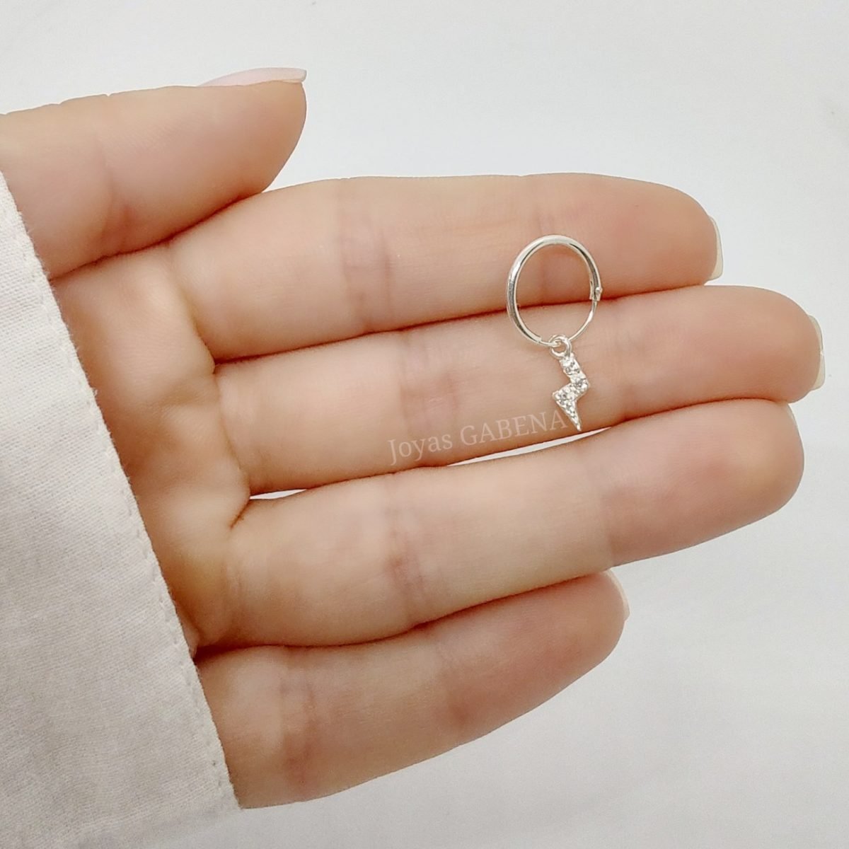 Aros Argollas con Dije - Joyas GABENA