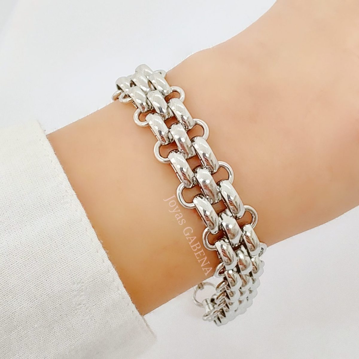 Pulsera Red Acero Quirúrgico - Joyas GABENA